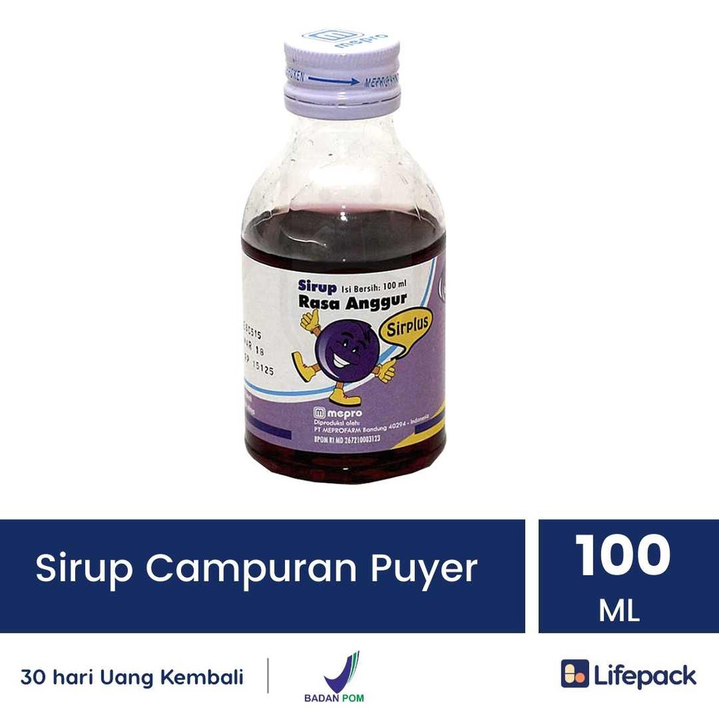 Jual Sirplus Sirup 100 ML - Pelarut / Pemanis / Campuran Obat ...