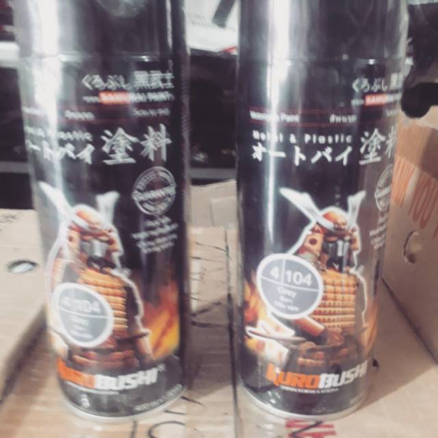 Jual Cat pilok samurai catatan 1.pengiriman khusus pulau sumatra.2 ...