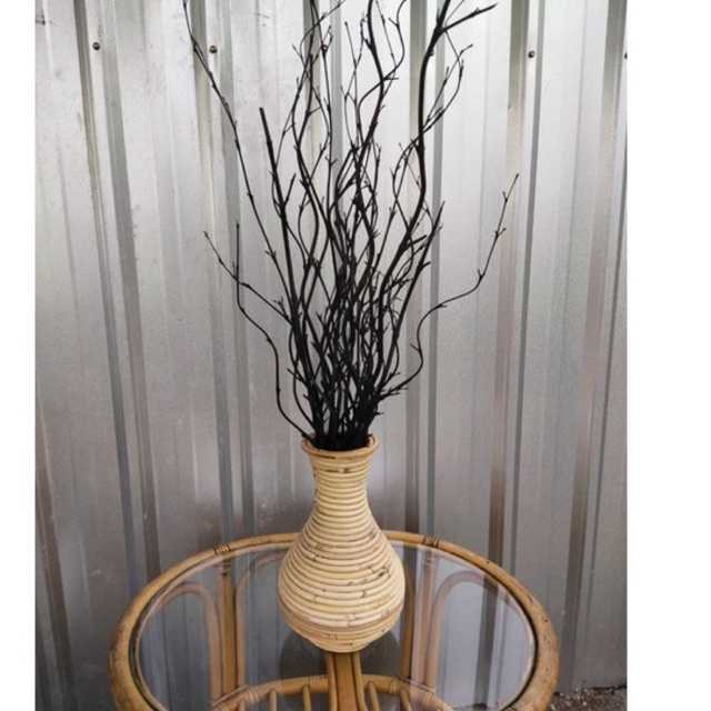 Jual RANTING BAMBU ULIR RUSTIK + VAS | Shopee Indonesia