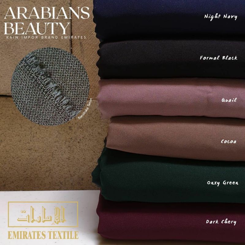 Jual Kain impor emirates textile arabian beauty | Shopee Indonesia