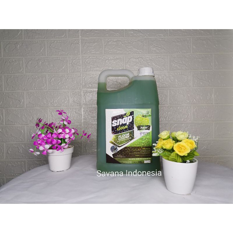 Jual cairan pembersih lantai / floor cleaner - apel snap clean 4liter ...