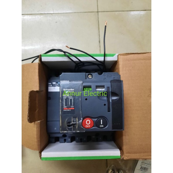 Jual SCHNEIDER MCCB NSX200N 4P 200A MOTORIZED UVT AUXILIARRY | Shopee ...