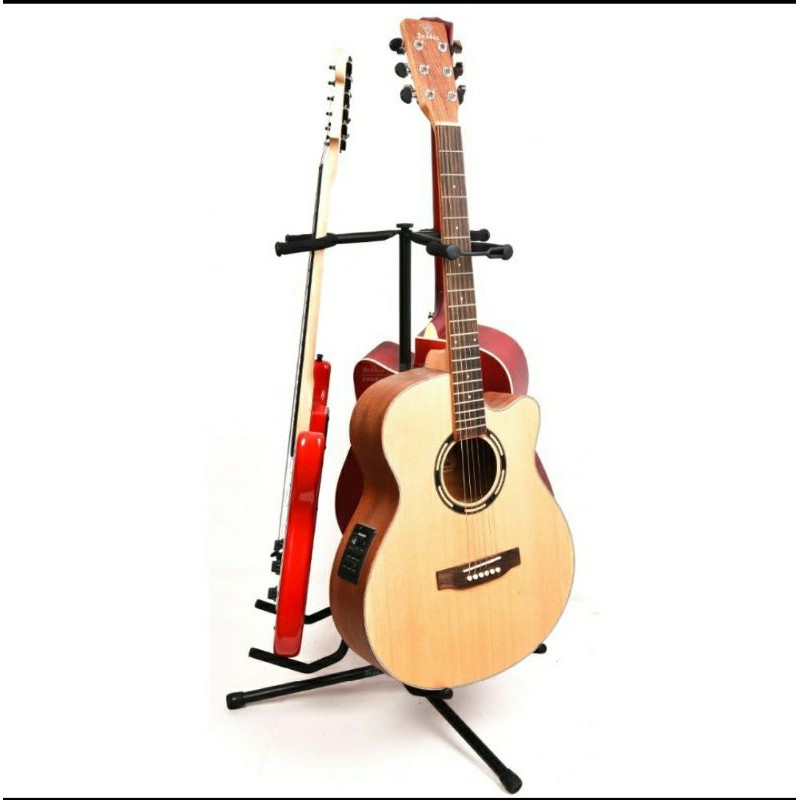 Jual AROMA Stand Gitar Folding 3 dock | Shopee Indonesia
