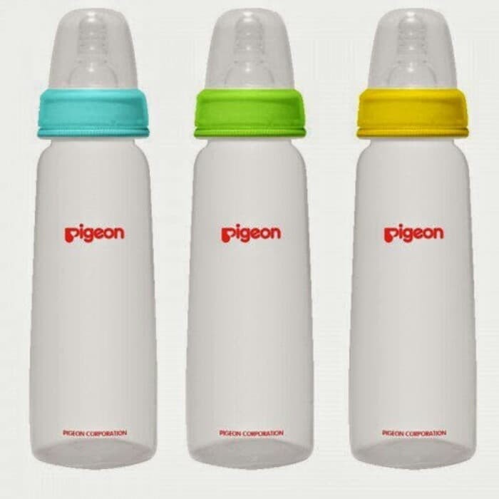 Jual Botol Susu Pigeon 240ml DAN 120ml Standard Peristaltic Nipple | Shopee Indonesia