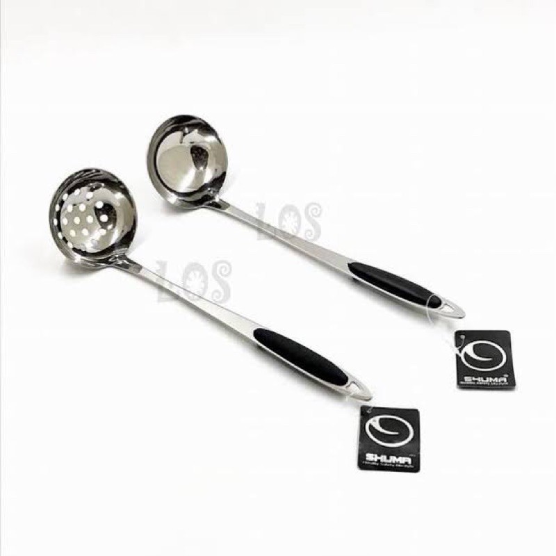 Jual SHUMA Sendok Sop Polos & Lubang 6,5cm 7,5cm, Sendok Sup Shabu ...