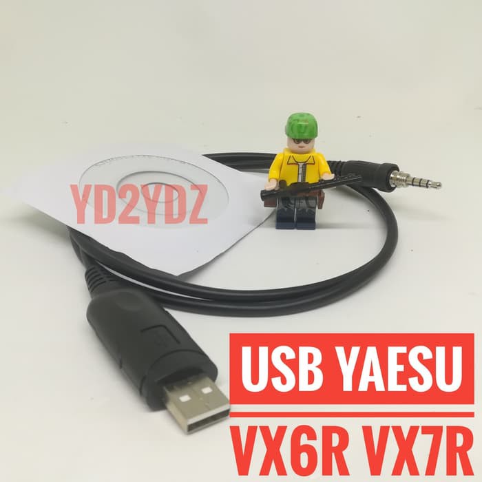 Jual kabel program usb programming yaesu vx-6r vx-7r vx6r vx7r kabel data ht vx6 vx7 vx-6 vx-7 ...
