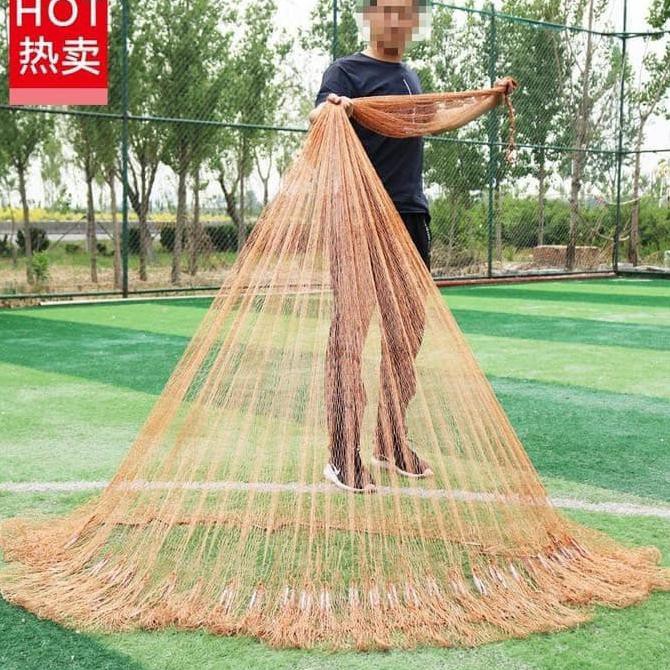 Jual NEW PRODUCT jaring lempar/jala ikan dan udang siap pakai AM195 ...