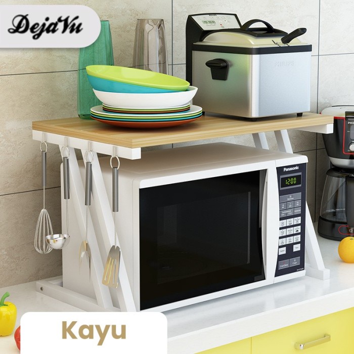 Jual Dejavu Rak Oven Microwave Meja Bumbu Dapur Alat Masak Serbaguna ...
