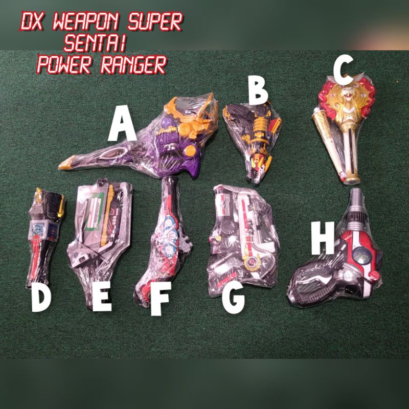 Jual DX Weapon Super Sentai Series kyuranger Gokaiger Go onger Magi ...