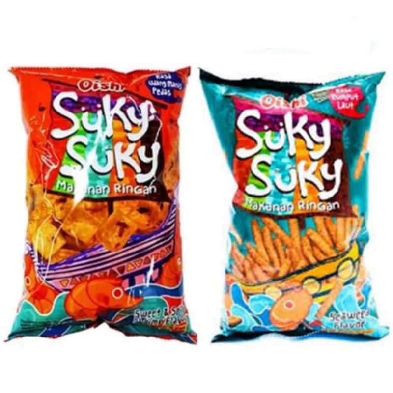 Jual Oishi suky suky sweet spicy / seawed 65 gram | Shopee Indonesia