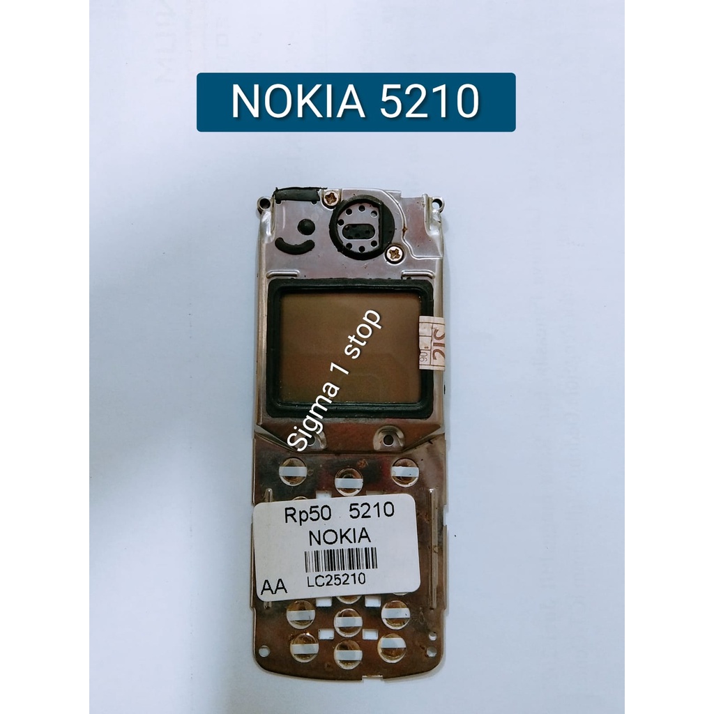 Jual LCD NOKIA 5210 FULL SET + FRAME LAYAR SCREEN LCD NOKIA JADUL ...