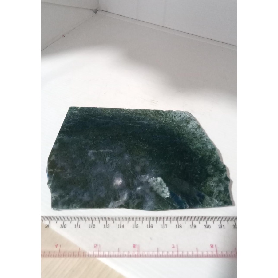 Jual Natural Slice Slab Moss Agate 268 grams ( 3 ) | Shopee Indonesia