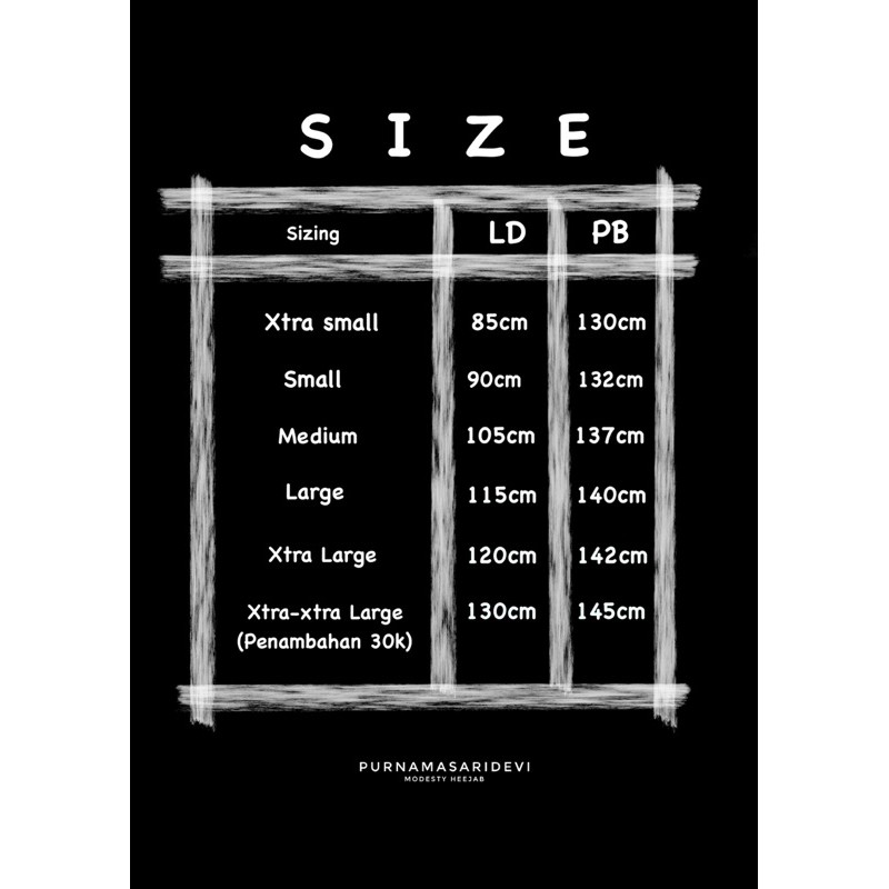 Jual Katalog Size Penting HARUS BACA | Shopee Indonesia