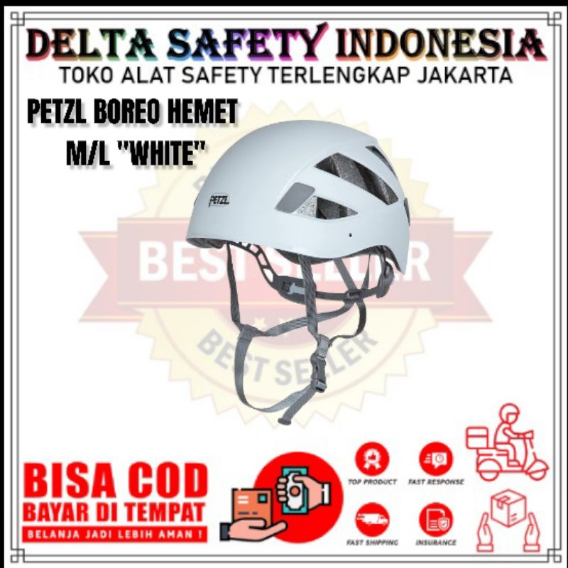 Jual Helm Petzl BOREO HEMET M/L "WHITE" ORIGINAL | Shopee Indonesia