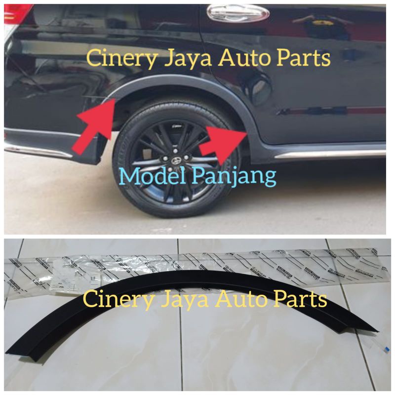 Jual Over Fender/ BODYKIT / Innova Reborn VENTURER Belakang PANJANG ...