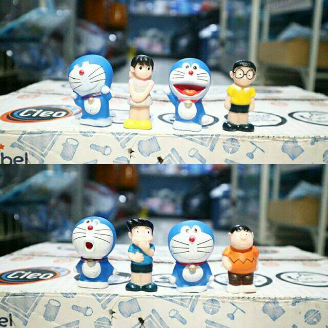 Jual Action figure doraemon & friends mini | Shopee Indonesia