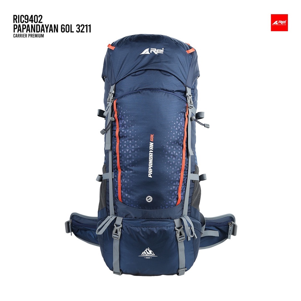 Jual Tas Gunung/Carrier Papandayan 60 Liter Arei Outdoorgear | Shopee ...