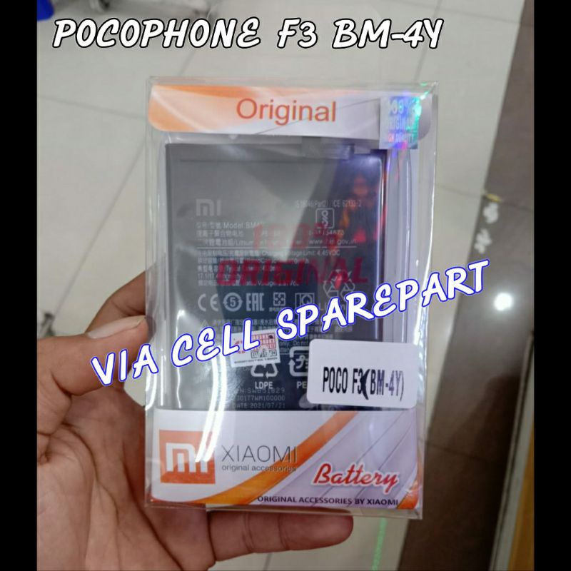 Jual Baterai Batrei Batre Battery Pocophone Poco F3 BM-4Y BM4Y Original ...