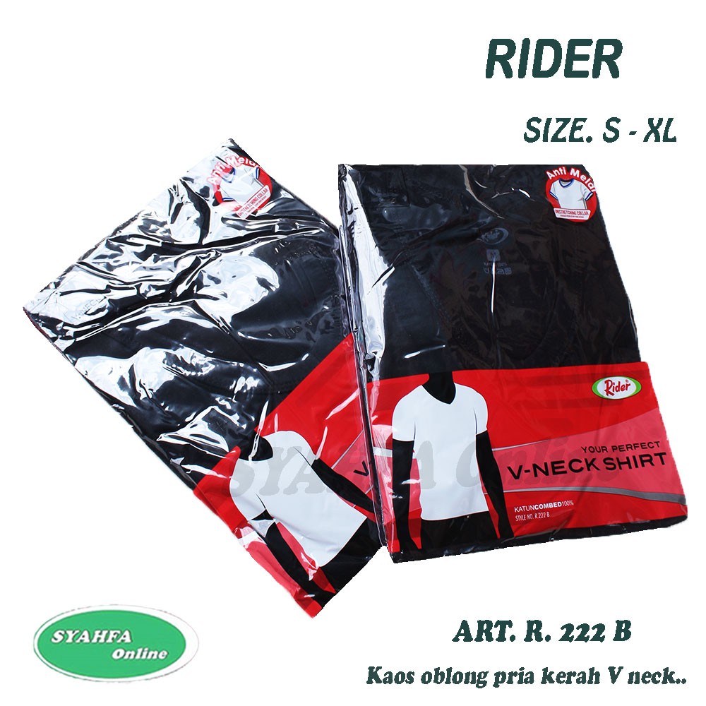 Jual Ori Rider - Kaos Dalam Pria / Kaos Rider Vneck / Oblong Rider ... Jual Ori Rider - Kaos Dalam Pria / Kaos Rider Vneck / Oblong Rider ...