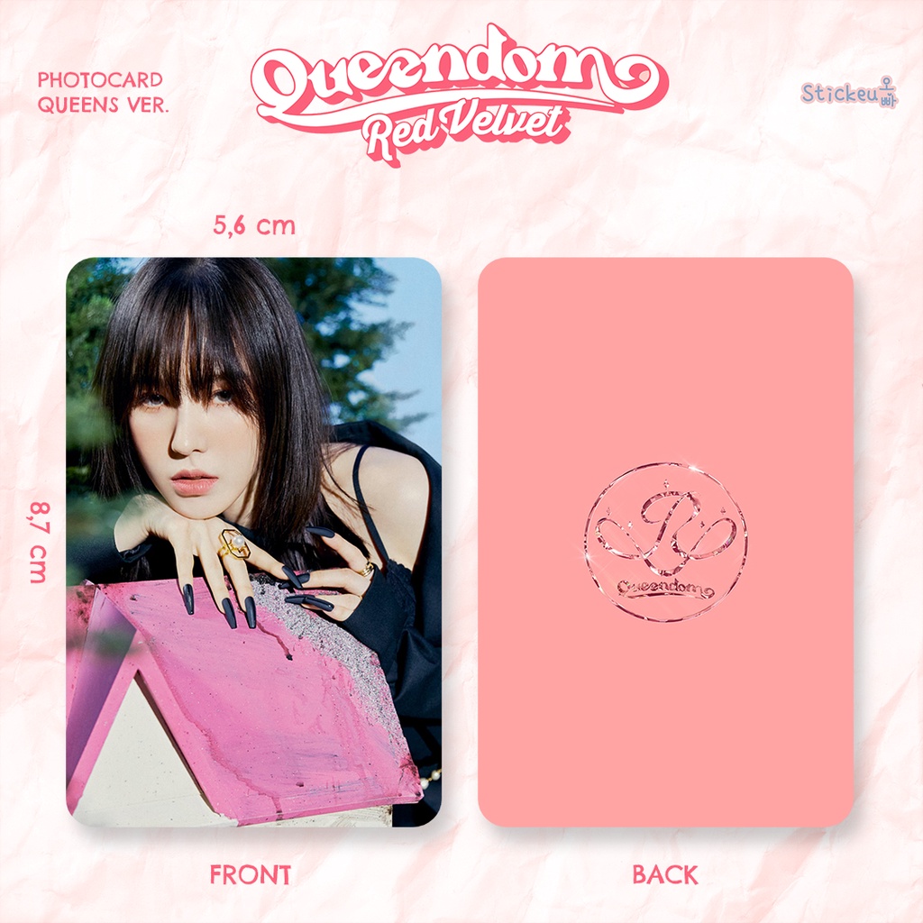 Jual Photocard Red Velvet Queendom (Queens Ver) | Shopee Indonesia