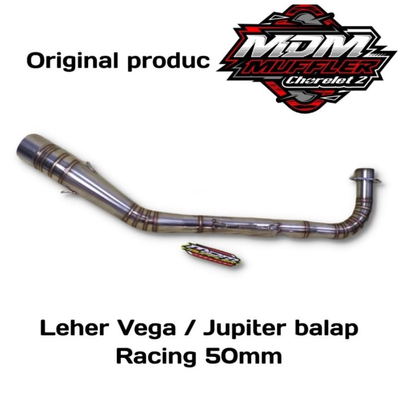Jual pipa racing 28/50 Jupiter vega balap kenalpot Jupiter roadrace ...