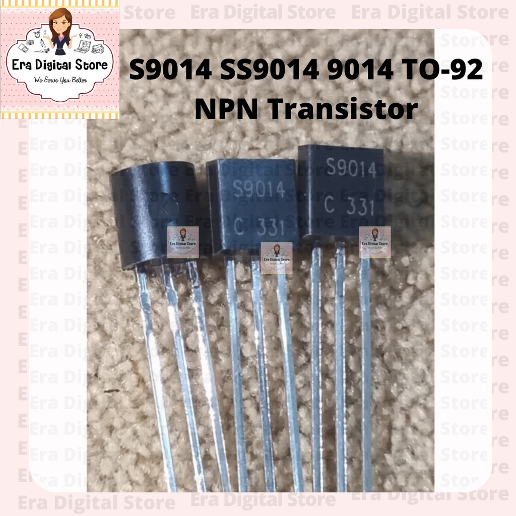 Jual Transistor S9014 SS9014 9014 TO-92 NPN | Shopee Indonesia