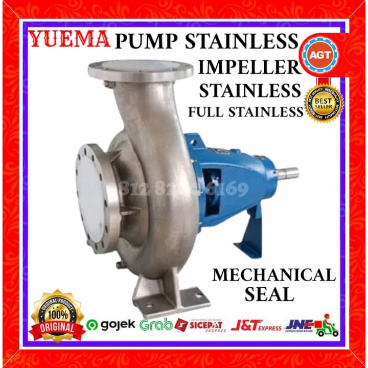 Jual XA 100-20 OIL FULL STAINLESS STEEL MECH.SEAL YUEMA CENTRIFUGAL ...