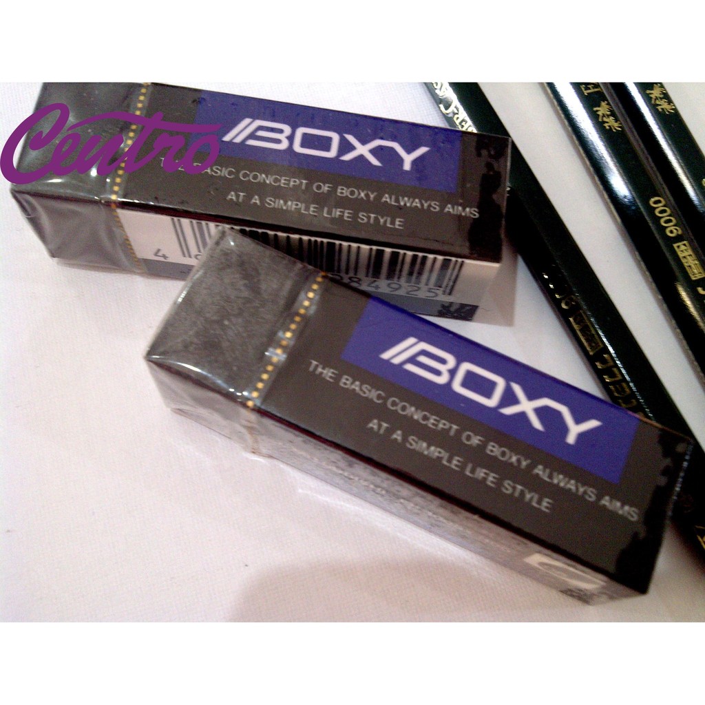 Jual Boxy Eraser Penghapus Hitam Ukuran Besar EP-100BX | Shopee Indonesia