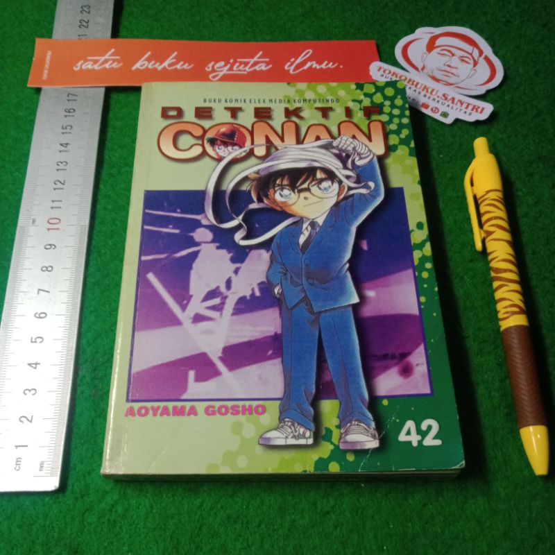 Jual Buku Komik Serial Detektif Conan # 42 by Aoyama Gosho. | Shopee Indonesia