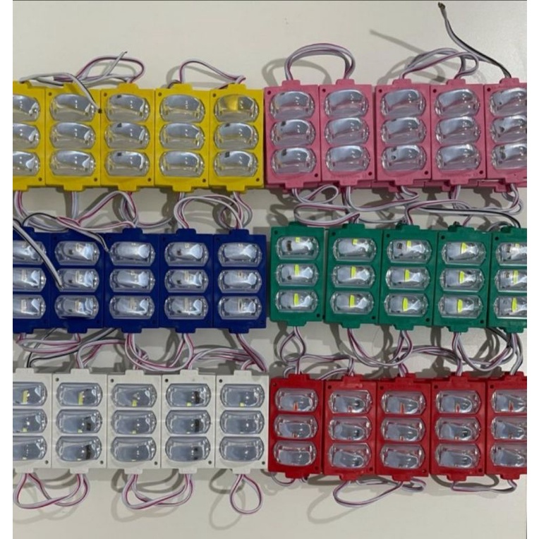 Jual Lampu led modul mata 3 TERANG 12v dan 24v waterproof led alis Led ...