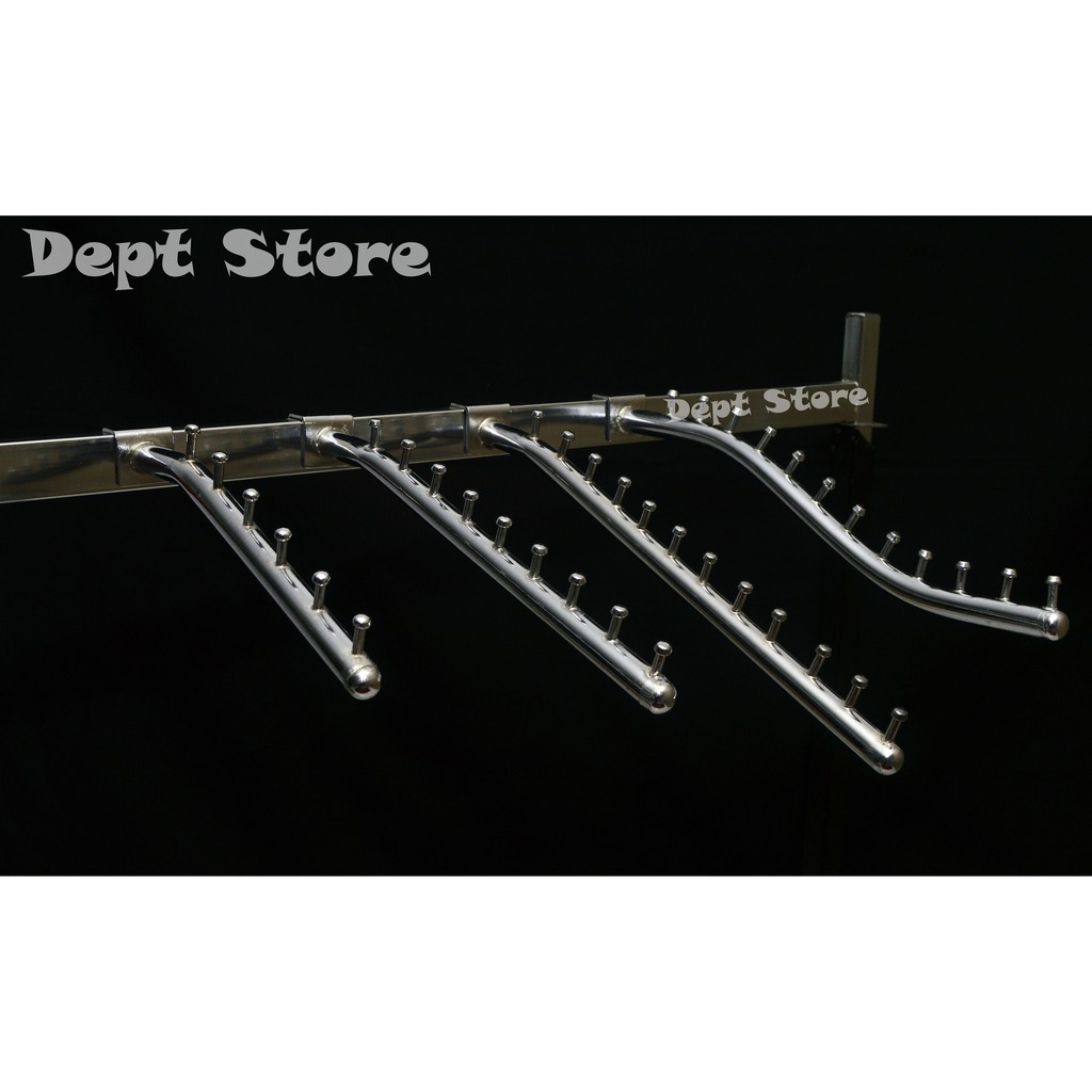 Jual Gantungan Baju Suling Pipa Kotak 6 Titik LURUS | Hanger Kualitas ...