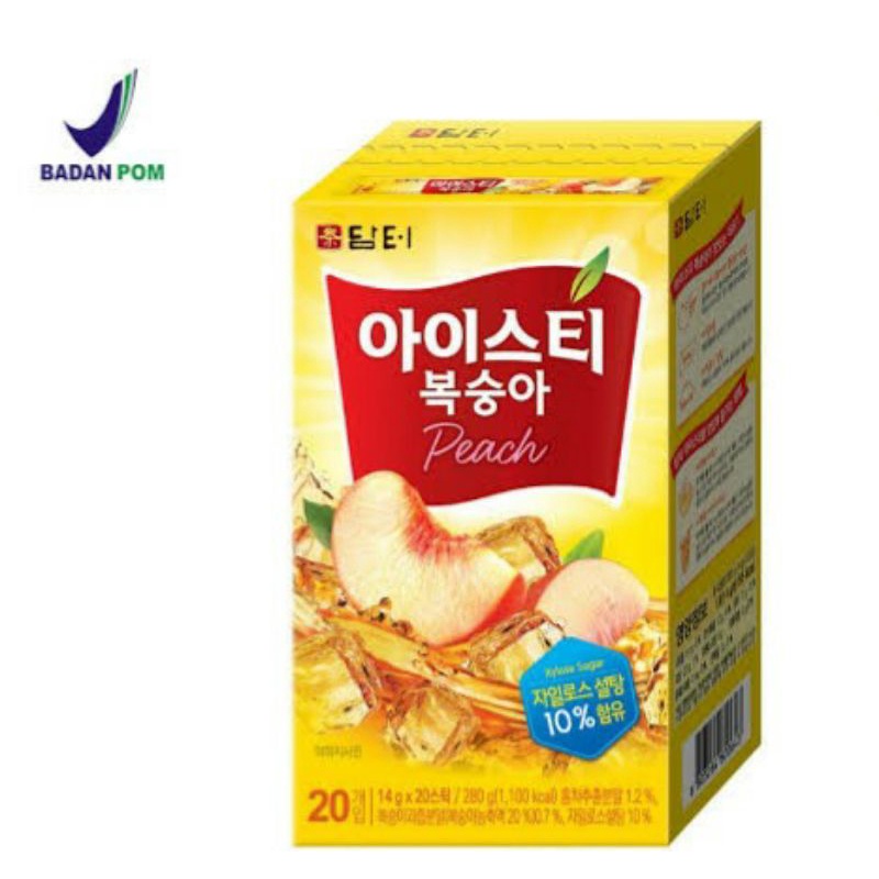 Jual Damtuh Korea Iced Tea Peach ( RESMI BPOM ) | Shopee Indonesia