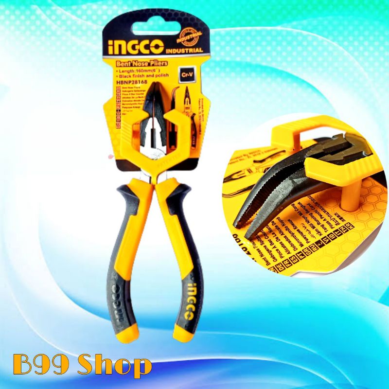 Jual Ingco Tang Bent Nose 6 Inch / Tang Bengkok Ingco | Shopee Indonesia