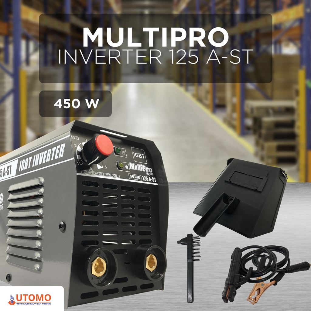 Jual mesin las multipro solid 125 A-ST mesin las multipro 120 Ampere - mesin las murah 450 watt ...
