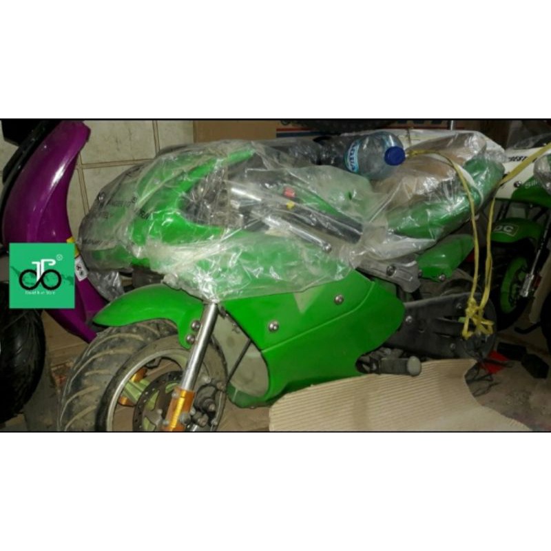 Jual Motor Mini GP Bulldog (2tak, double starter) | Shopee Indonesia
