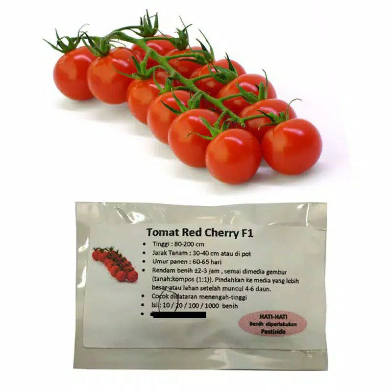 Jual Benih tomat red cherry f1 | Shopee Indonesia