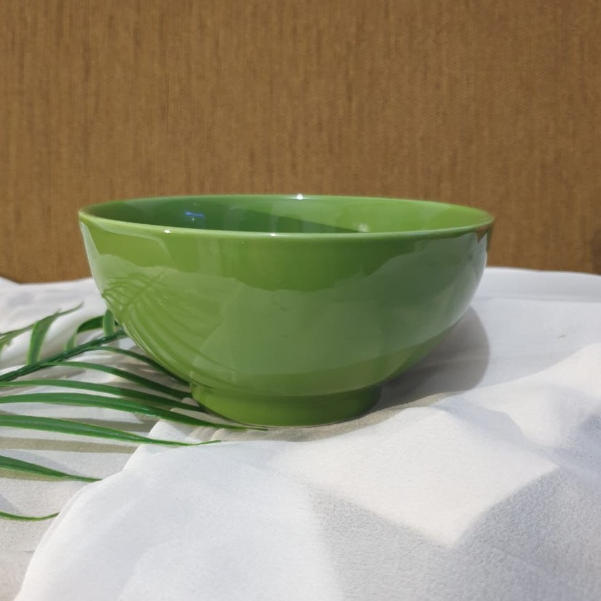 Jual Mangkok Kopin Green Leaf - Mangkok / Mangkuk ( Mangkok Keramik ...