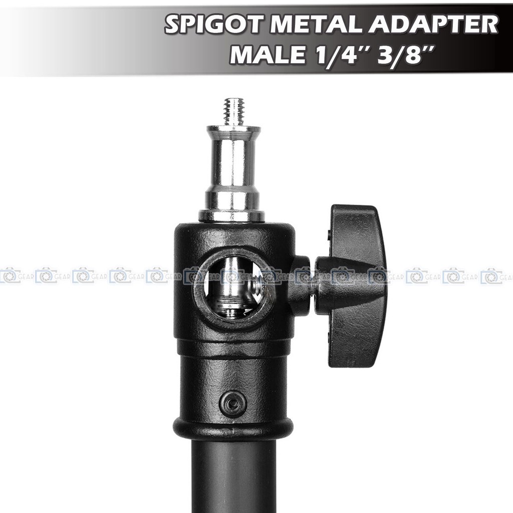 Jual Spigot Adapter Male untuk light stand | Shopee Indonesia
