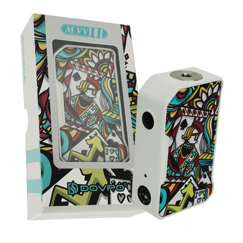 Jual Dovpo MVV II Card Edition Box Mod 280W - WHITE [Authentic ...