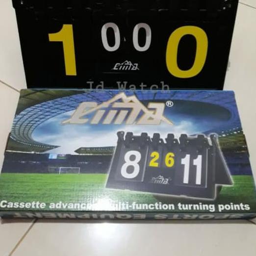 Jual aksesoris olahraga PAPAN SKOR CIMA/SCORE BOARD TENIS MEJA, FUTSAL ...