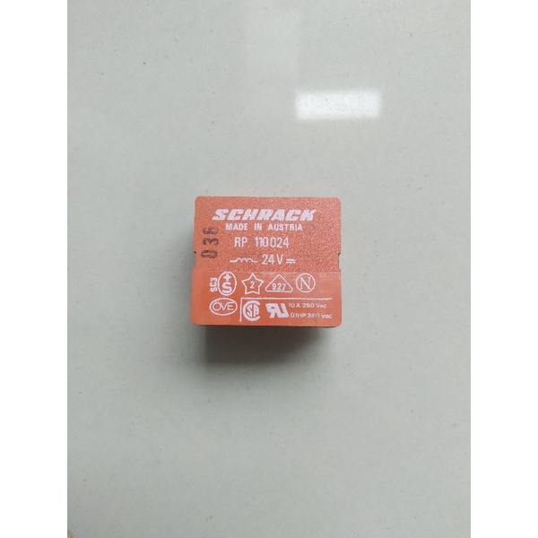 Jual Schrack Relay RP110024 24vDC Coil 10A Load 5 Kaki | Shopee Indonesia