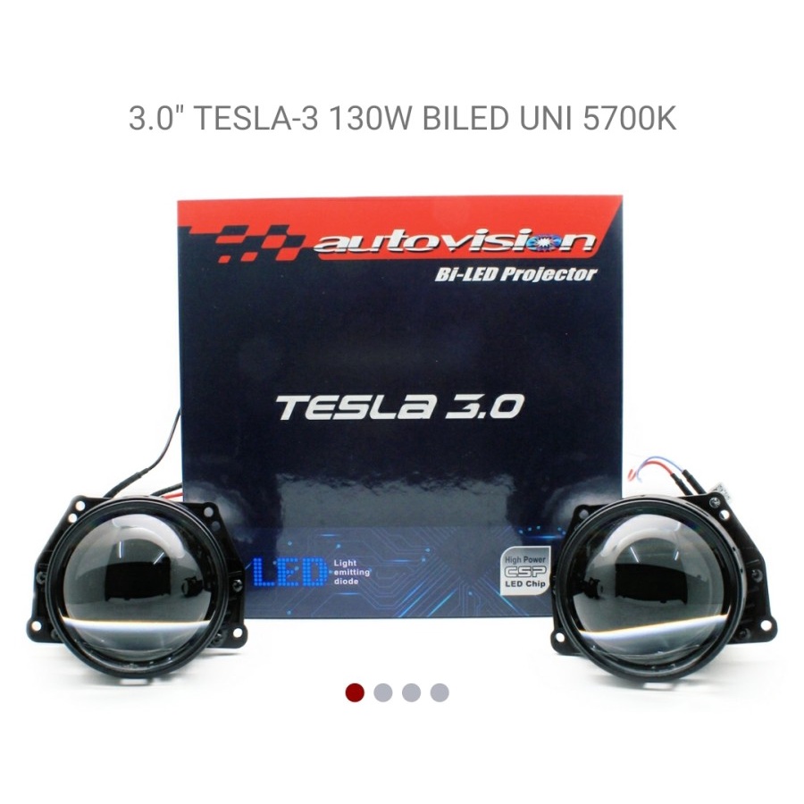 Jual Autovision Projector BILED Tesla-3 140 Watt 5700k (Garansi 1 Tahun ...