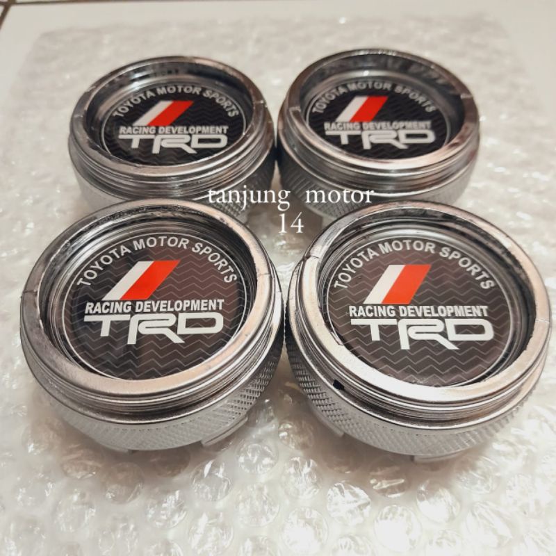 Jual tutup velg TRD CROHME racing fariasi diameter 6cm | Shopee Indonesia