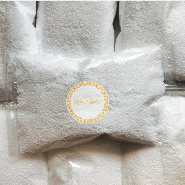 Jual Styrofoam mini butir halus PASIR floam slime | Shopee Indonesia