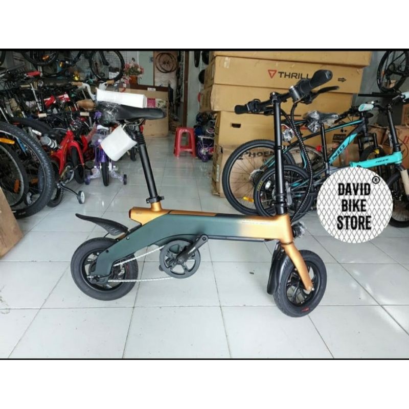 Jual Sepeda Lipat E-Bike Mini IO TERBARU | Shopee Indonesia