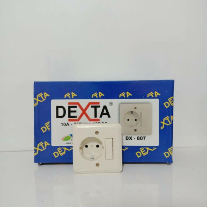 Jual IB Saklar Engkel Dexta Morgan/ Singel Switch / IB Stop Kontak Arde ...