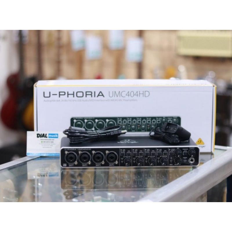 Jual Behringer U-Phoria UMC404HD - Soundcard USB Audio Interface 4 in 4 ...
