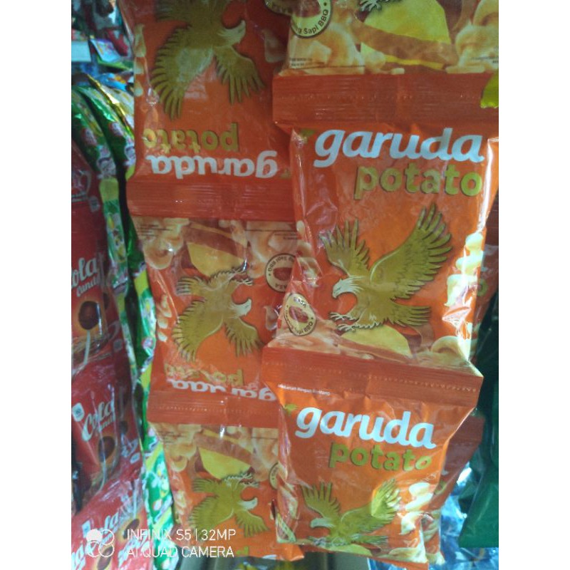 Jual snack garuda potato isi 10 | Shopee Indonesia
