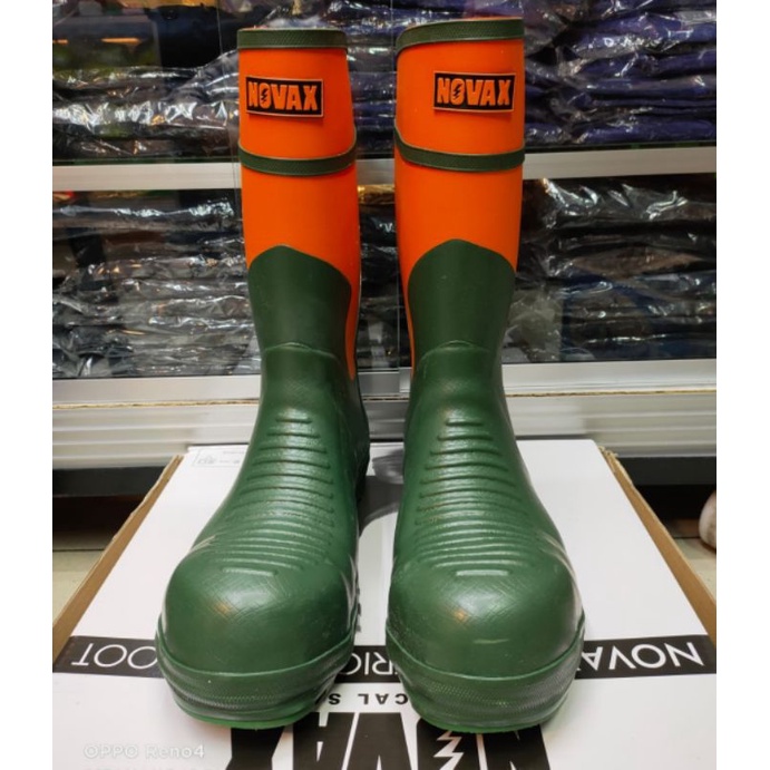 Jual Sepatu Boots Safety Novax 20KV / Sepatu Safety Boots Electrical 20 ...