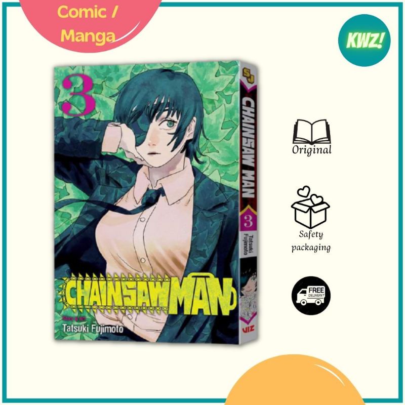 Jual Chainsaw Man, Vol.3 - Tatsuki Fujimoto | Shopee Indonesia